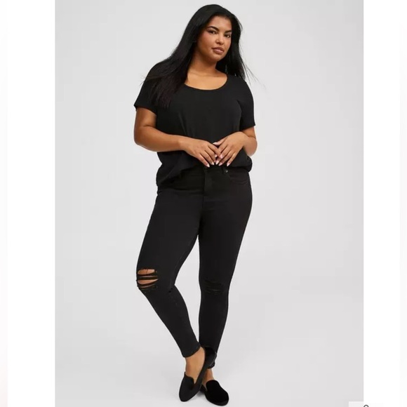 torrid | Jeans | Tall Inseam Bombshell Skinny Premium Stretch Highrise ...